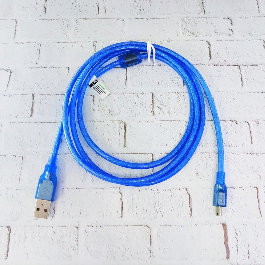 Jual Kabel usb A to mini usb 5 pin Nyk 1.5m high speed - cable usb 5p ...