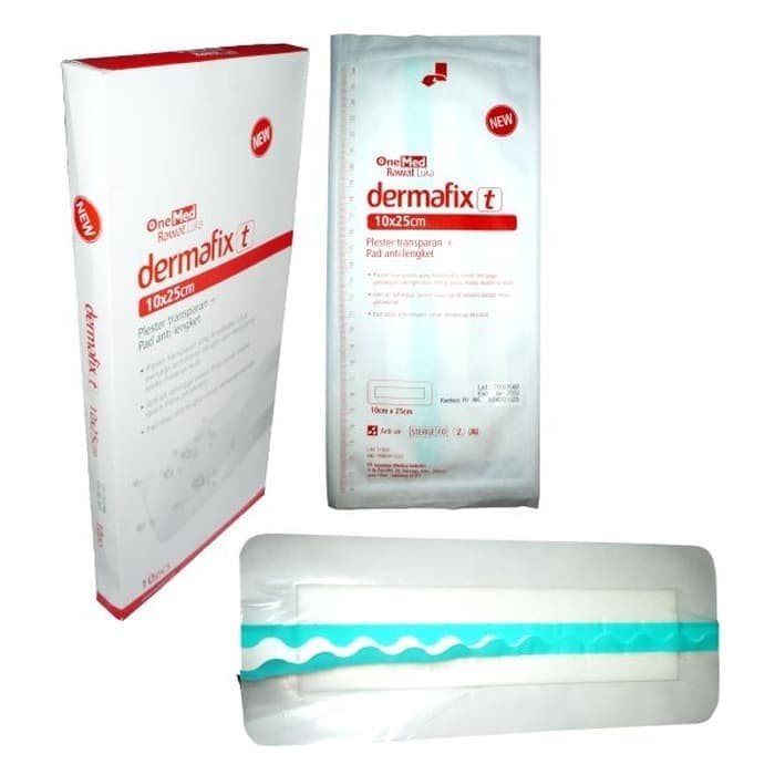 Jual Dermafix-T 10x25cm OneMed box isi 10 OJ | Shopee Indonesia