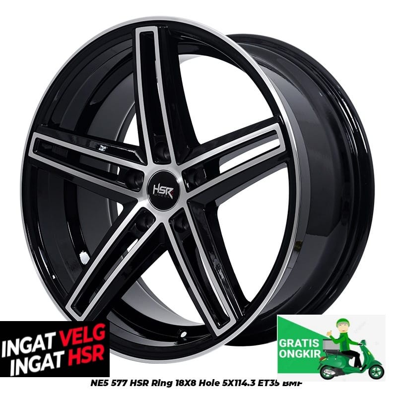 Jual Velg Mobil Innova Xpader R18 | NE5 HSR New Ring 18 PCD.5x114,3 ...