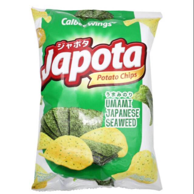 Jual JAPOTA POTATO CHIPS UMAMI JAPANESE SEAWEED 68 gr | Shopee Indonesia