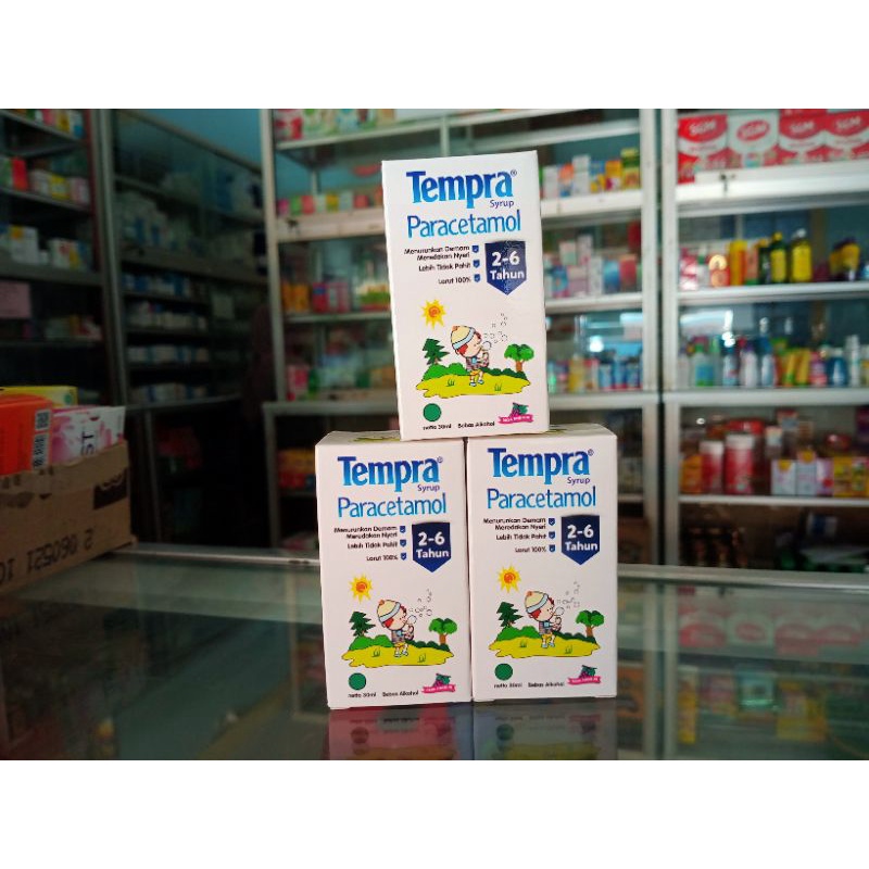 Jual TEMPRA SYRUP 30ML RASA ANGGUR | Shopee Indonesia