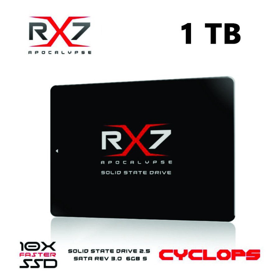 Jual SSD SATA RX7 Apocalypse 128GB 256GB 512GB 1TB Garansi Resmi ...
