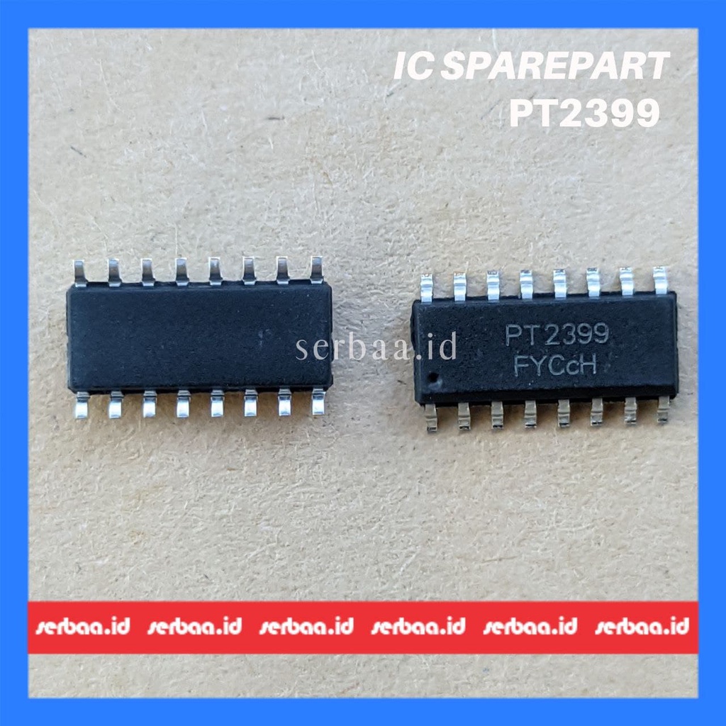 Jual PT2399 CD2399 SOP-16 2399 Audio Digital Reverb Echo Processor IC | Shopee Indonesia