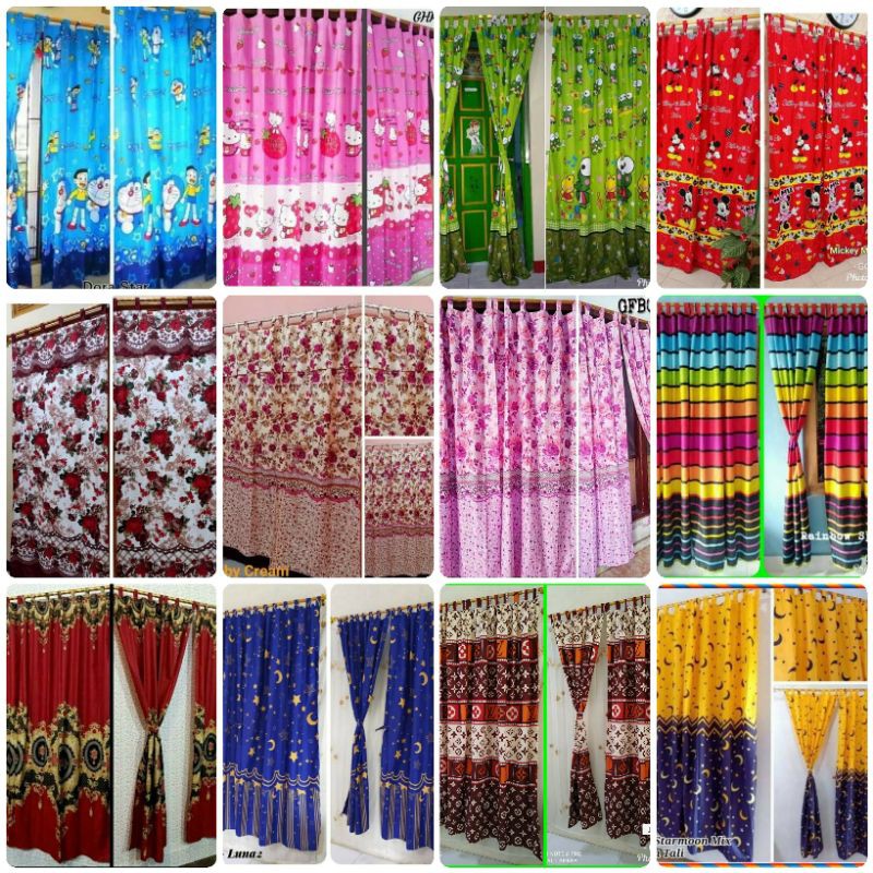 Jual GORDEN PINTU KARAKTER KAMAR TIDUR MURAH HORDENG TIRAI PINTU KAMAR TIDUR DORAEMON HELLO ...
