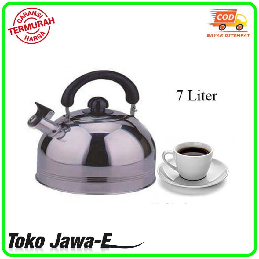 Jual TEKO BUNYI UTU/ceret/kattle UTU Kapasitas 7 Liter Bahan Stenlies Steel - CERET KUALITAS ...