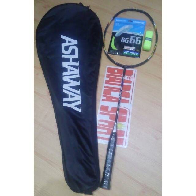 Jual Raket badminton original ASHAWAY BF LIGHT 200 BIG FACE (oversize ...
