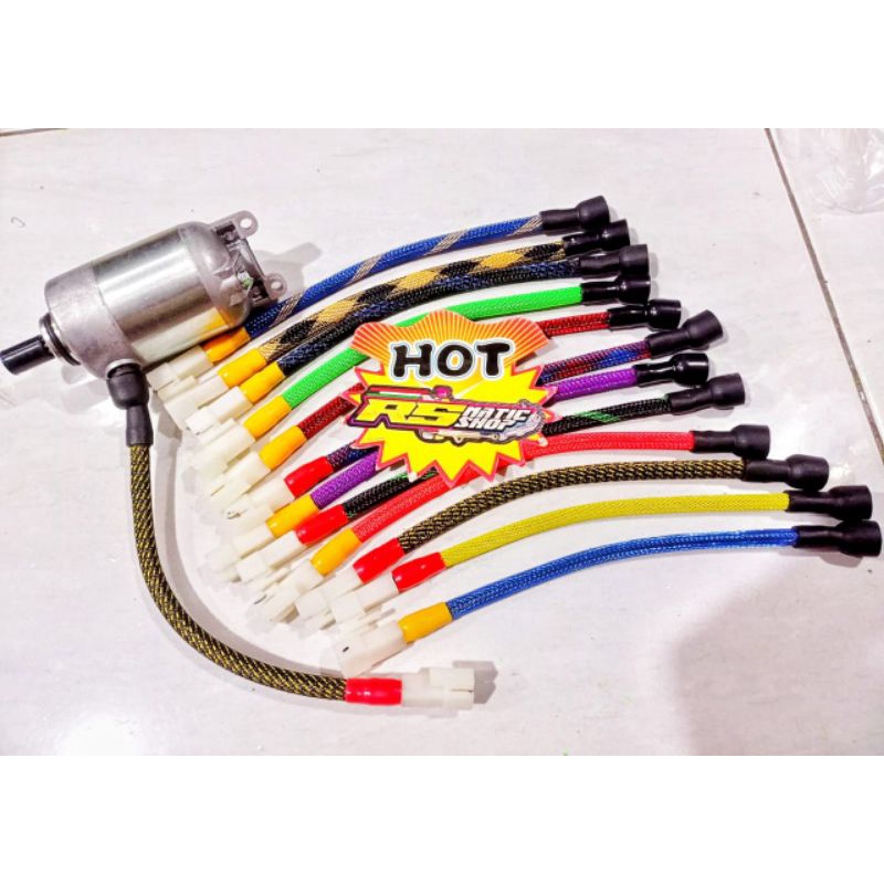 Jual KABEL SERAT DINAMO STATER WARNA (RACING) YAMAHA | Shopee Indonesia