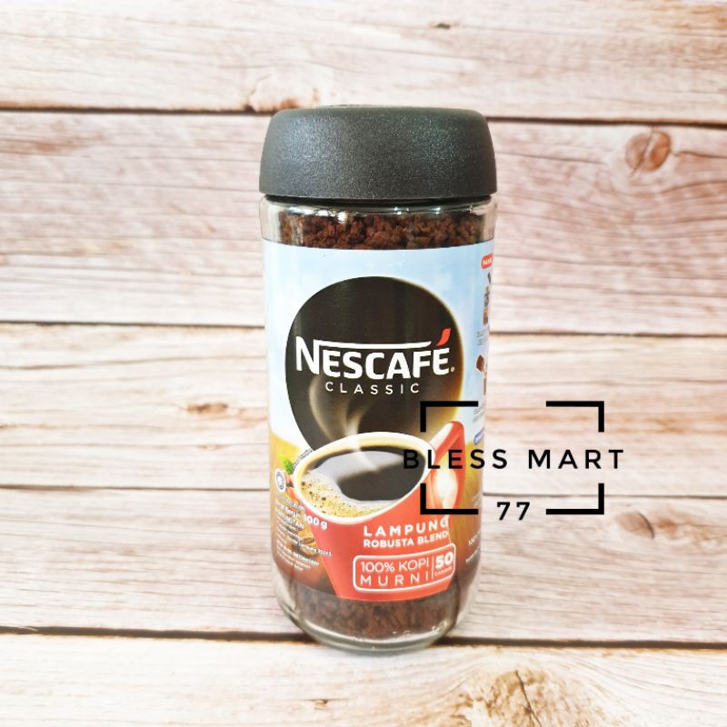 Jual Nescafe Classic Jar 100gr / Lampung Robusta Blend | Shopee Indonesia