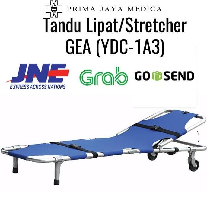 Jual Tandu Lipat Roda GEA. Folding Stretcher. GEA YDC 1A3. | Shopee ...