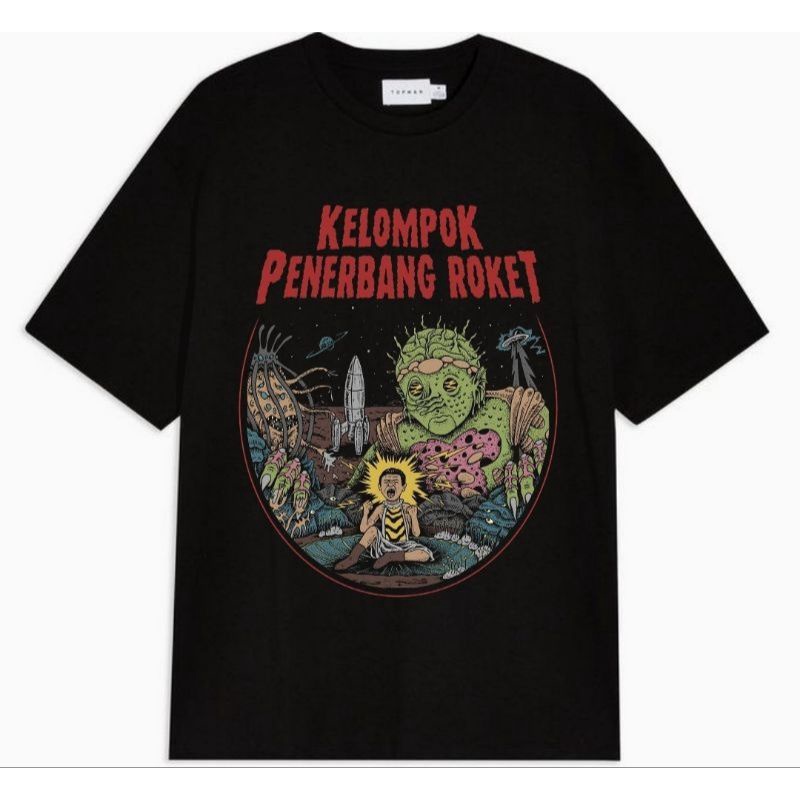 Jual Kaos KELOMPOK PENERBANG ROKET - Tshirt KPR Musik - Baju Band metal ...