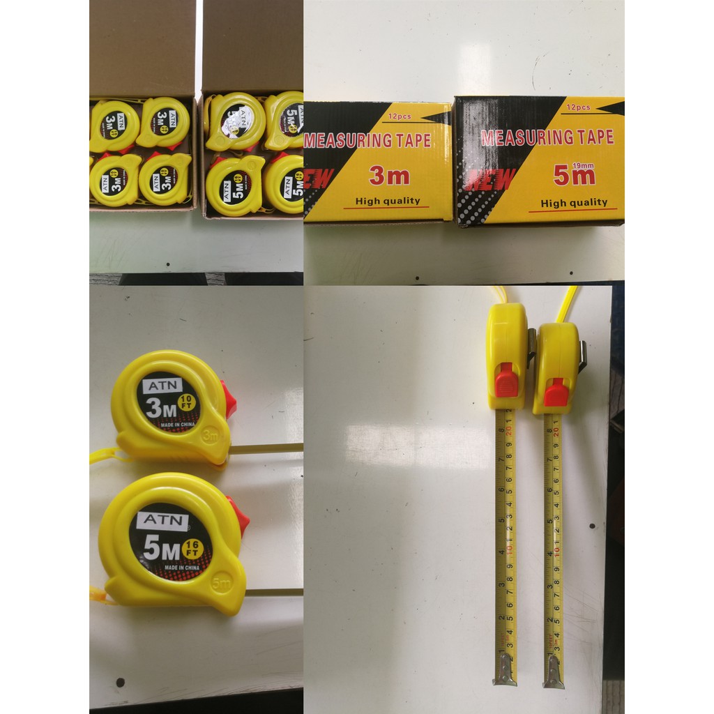 Jual COD-Meteran transparan warna 3M 3meter / 5M 5 meter murah bagus ...