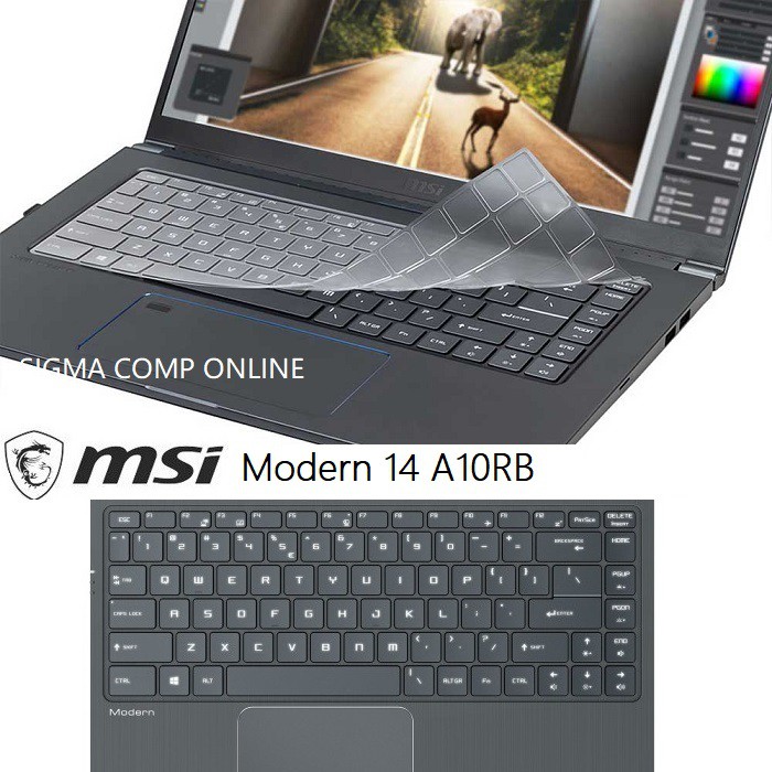 Jual MSI TPU Keyboard Protector Modern 14 A10RB - Cover Pelindung Keyboard Laptop | Shopee Indonesia