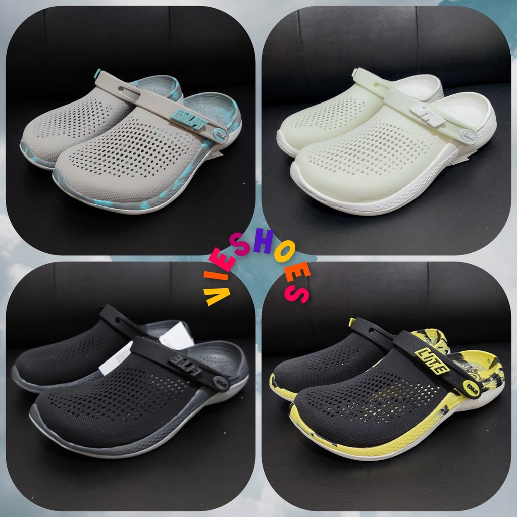 Jual Crocs LiteRide 360 Marbled Unisex Sandal | Shopee Indonesia