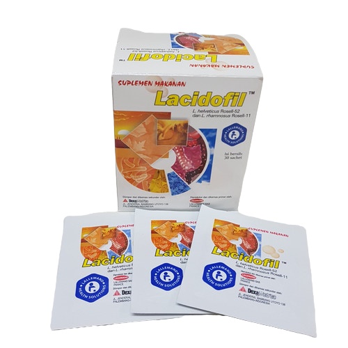 Jual LACIDOFIL 1 SACHET MEMBANTU MEMLIHARA KESEHATAN PENCERNAAN ...
