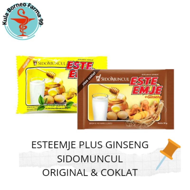 Jual ESTE EMJE / STMJ PLUS GINSENG SIDOMUNCUL | Shopee Indonesia