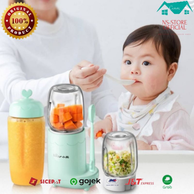 Jual Bear blender serbaguna pembuat makanan mpasi blender penghalus dan ...