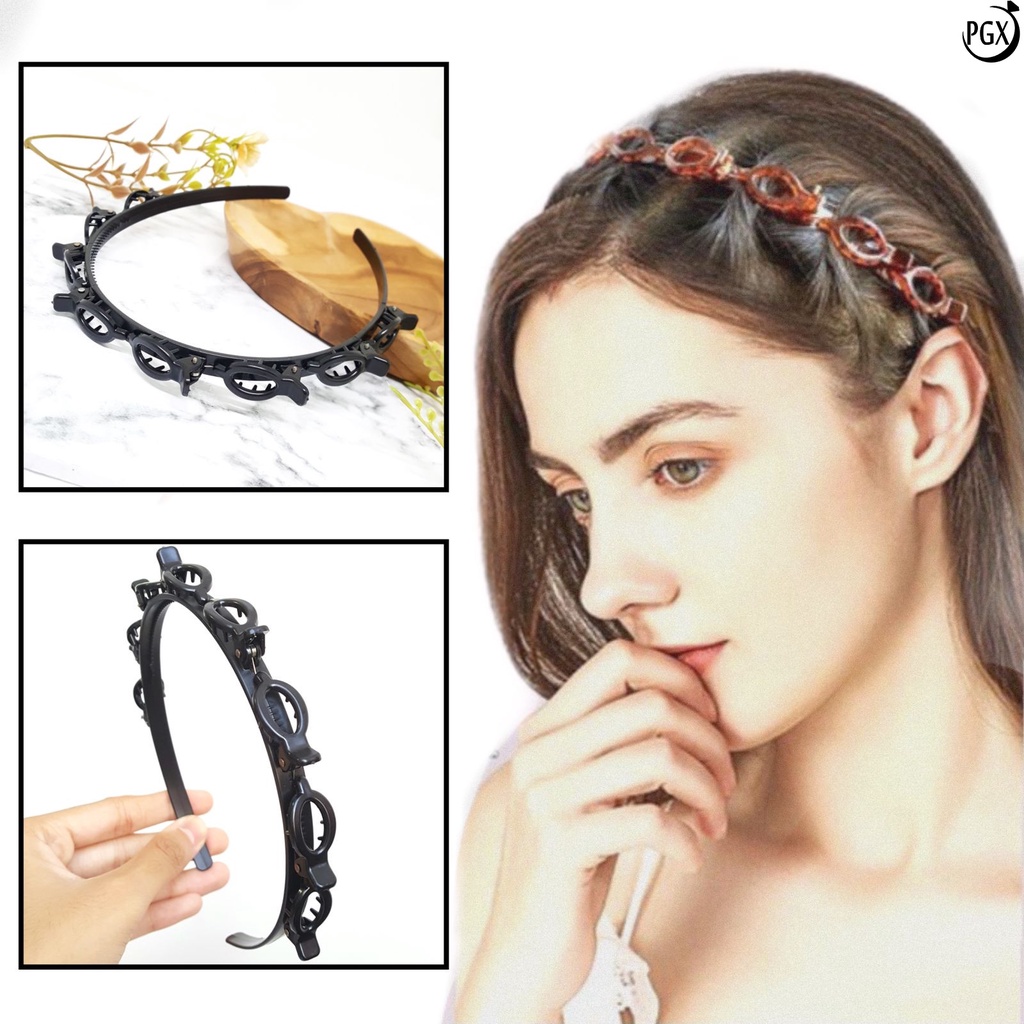 Jual PGX Bando Korea Jepit Aksesoris Rambut Wanita A542 | Shopee Indonesia