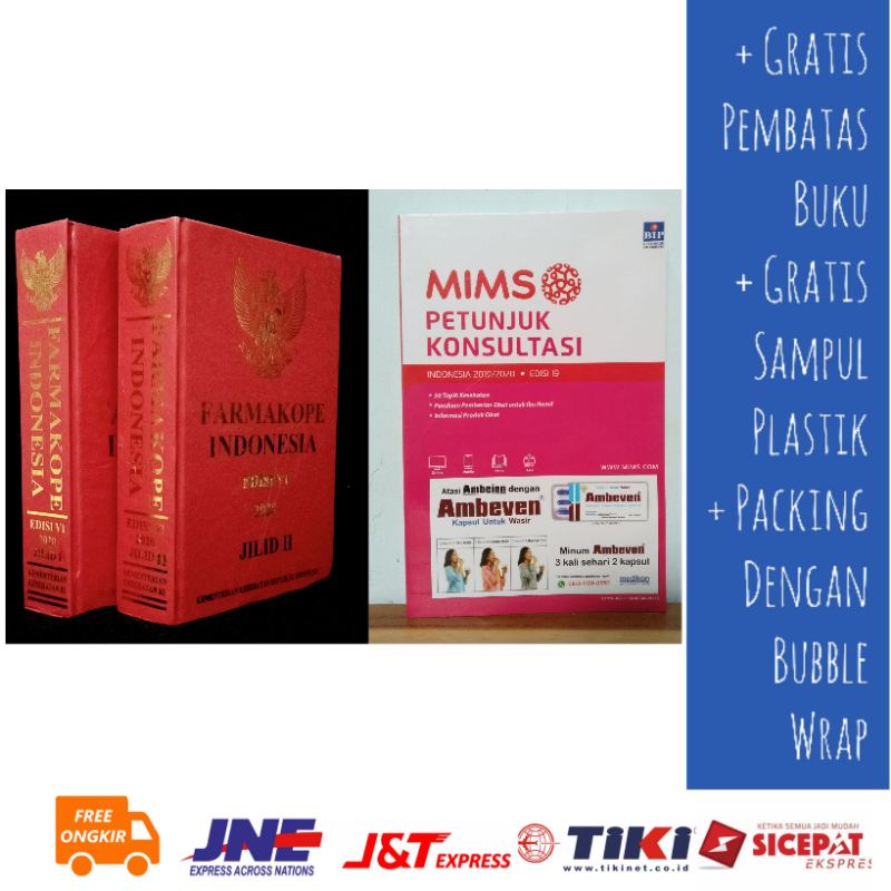 Jual Paket Farmakope 6 + MIMS | Shopee Indonesia
