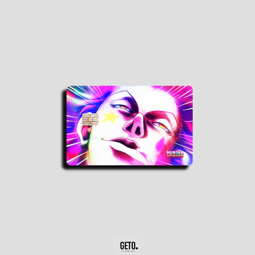 Jual Stiker Sticker Skin Kartu Atm Anime Hunter X Hunter Characters ...