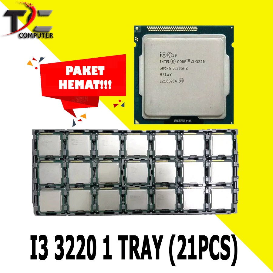 Jual PROCESSOR INTEL CORE I3-3220 3.3GHz | Shopee Indonesia