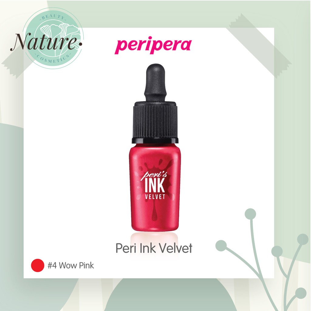 Jual PERIPERA Ink Velvet #4 Wow Pink | Shopee Indonesia
