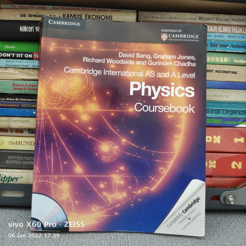 Jual CAMBRIDGE INTERNATIONAL AS AND A LEVEL PHYSICS COURSEBOOK LENGKAP ...