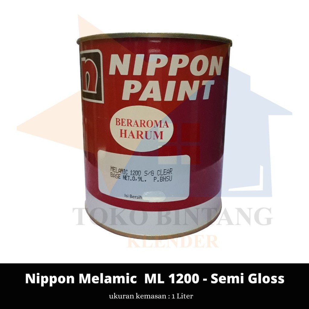 Jual Nippon Melamic ML 1200 - Semi Gloss 1kg | Shopee Indonesia