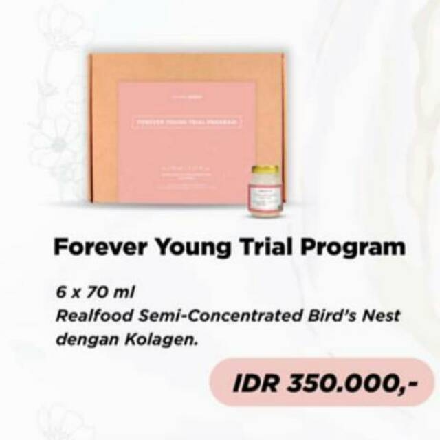 Jual Realfood FOREVER YOUNG ISI 6BTL & 3BTL | Shopee Indonesia