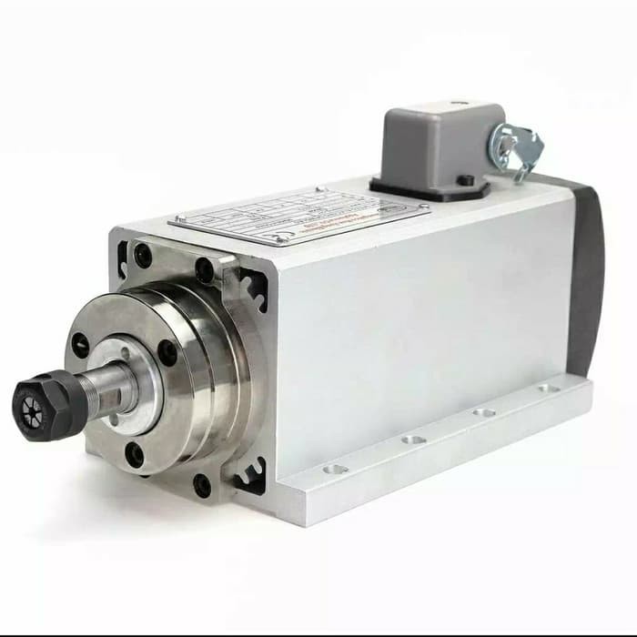 Jual motor 3phase CNC air cooled cnc spindle motor 1500w 1.5kw mesin ...