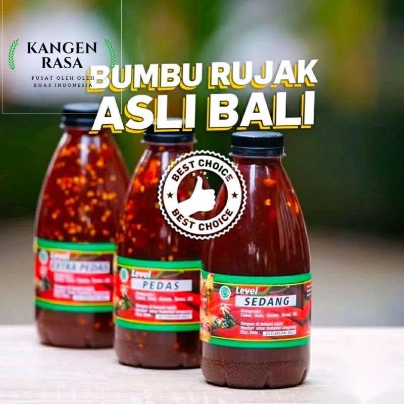 Jual Bumbu Rujak Asli Khas Bali 400ml | Shopee Indonesia