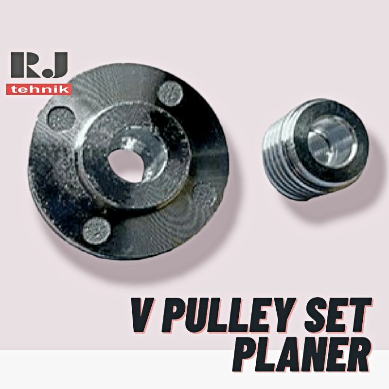 Jual V Pulley Set Planer Spare Part Puli Pully Mesin Planner Serut ...