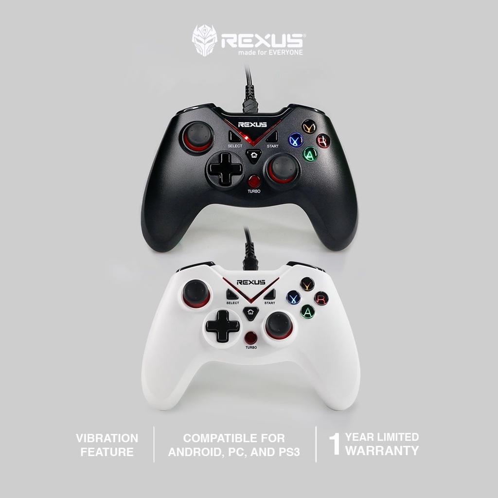Jual Rexus Gladius GX2 Pro Gaming Gamepad - Joystick / Stick | Shopee ...