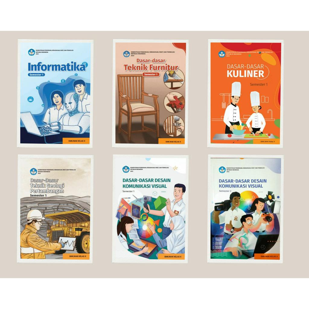 Jual Buku Paket SMK/MAK Kelas X Kurikulum Merdeka | Shopee Indonesia