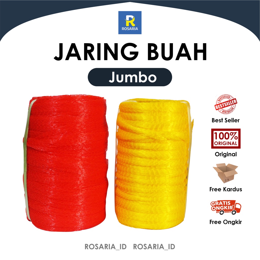 Jual Tas Jaring Buah Segar Jumbo Poly Net Polynet | Shopee Indonesia