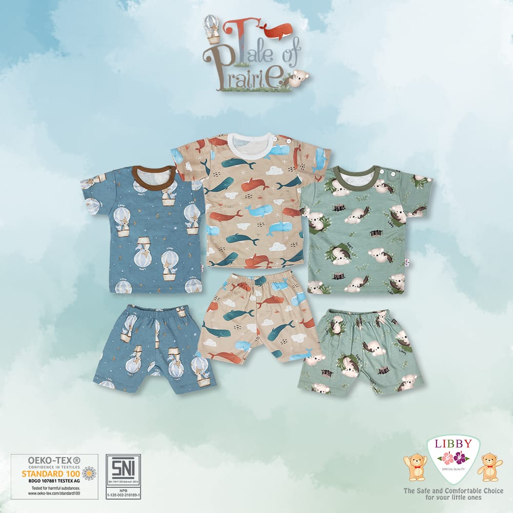 Jual LIBBY SETELAN OBLONG PENDEK - CELANA PENDEK (1 SET ISI 3 SETELAN ...