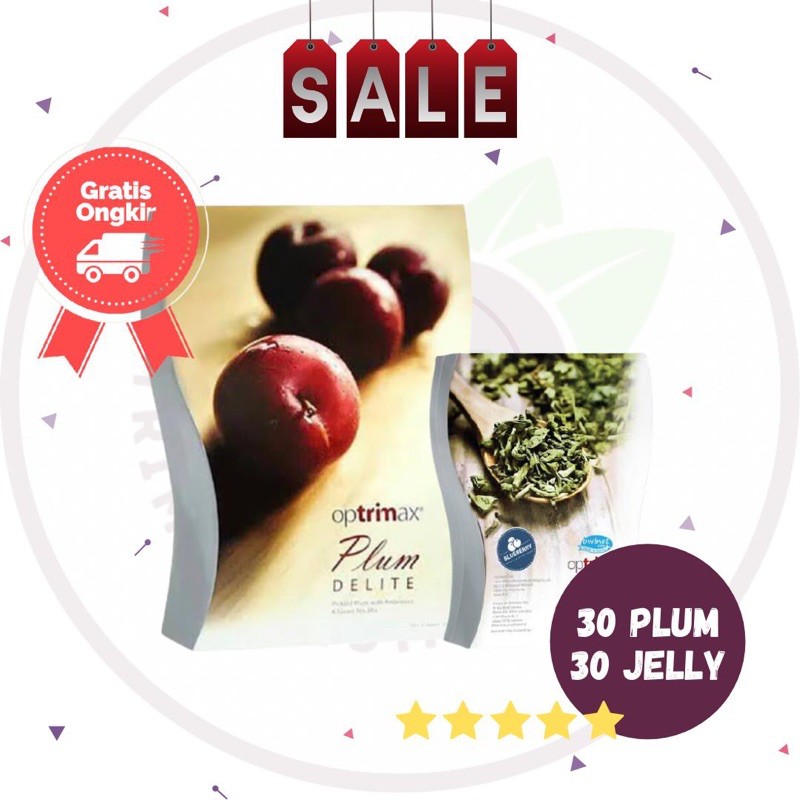 Jual optrimax plum & jelly delite ( free mask ) | Shopee Indonesia