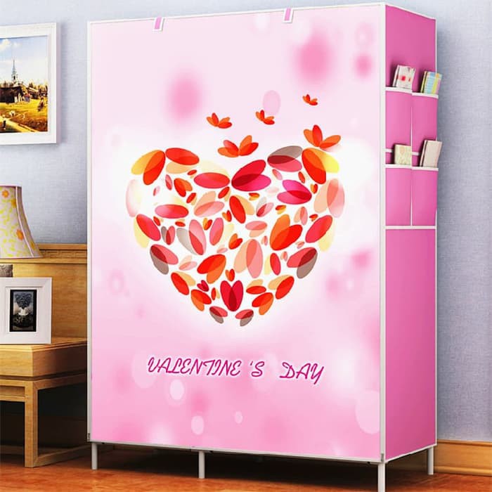 Jual Lemari Rak Pakaian Jumbo Lemari Baju Cloth Rack AA01 | Shopee ...