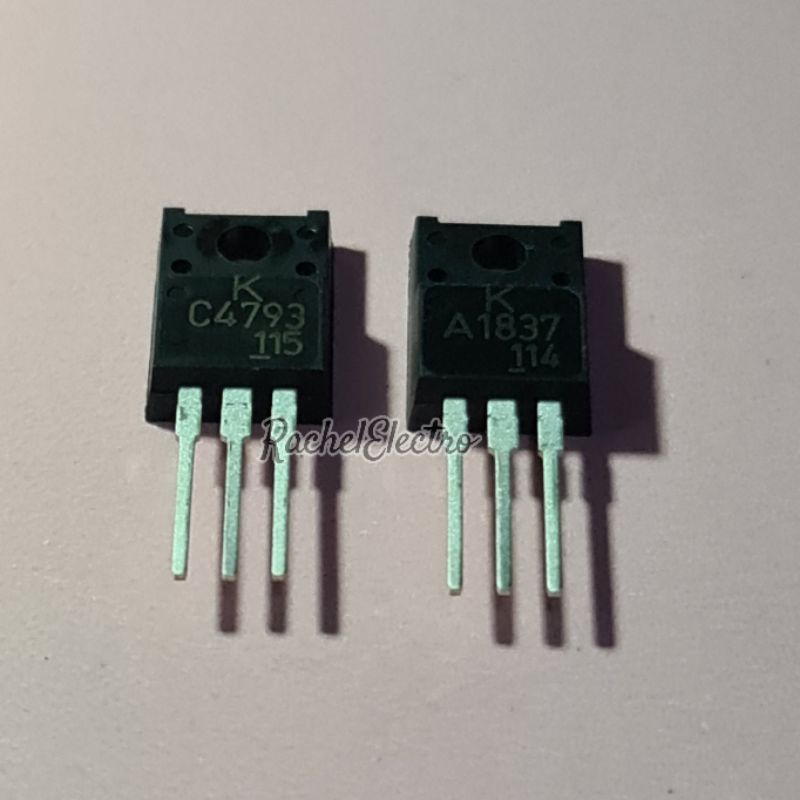 Jual TRANSISTOR A1837 C4793 NO 1 IC 1837 4793 TRANSISTOR 1837 ...