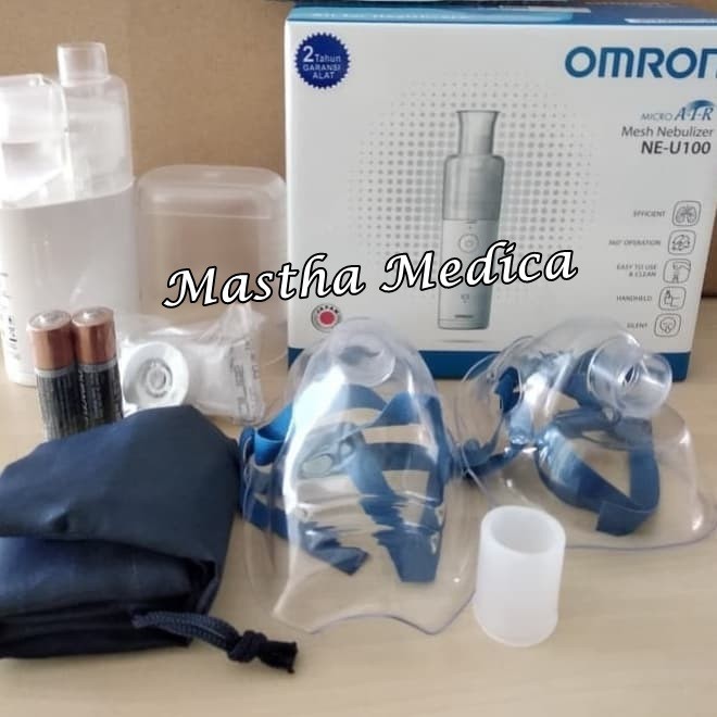 Jual OMRON Compressor Nebulizer NE-U100 Alat Uap Pernapasan Asma Batuk | Shopee Indonesia