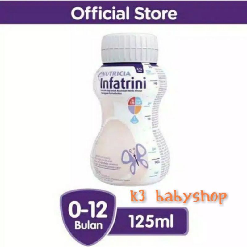 Jual Infatrini cair 125ml 125 ml susu pertumbuhan penambah berat badan ...