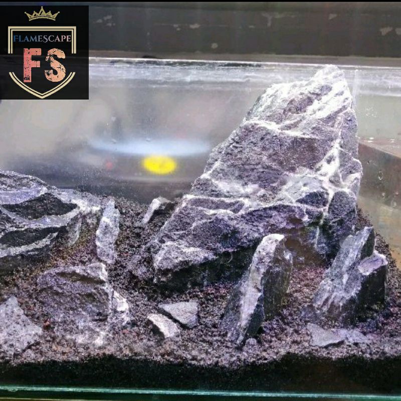 Jual 1KG batu kriket hardscape aquascape criket iwagumi | Shopee Indonesia