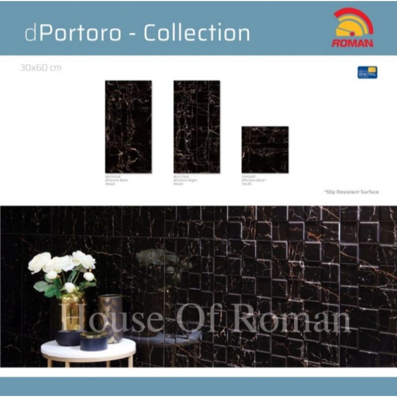 Jual Roman Keramik dPortoro Series (Gloss Mood) / Keramik Kamar Mandi ...