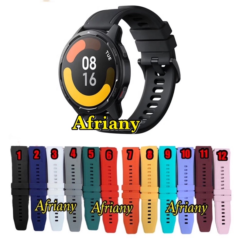 Jual Strap Xiaomi Watch S1/S1 Active Rubber Tali Jam Tangan | Shopee Indonesia