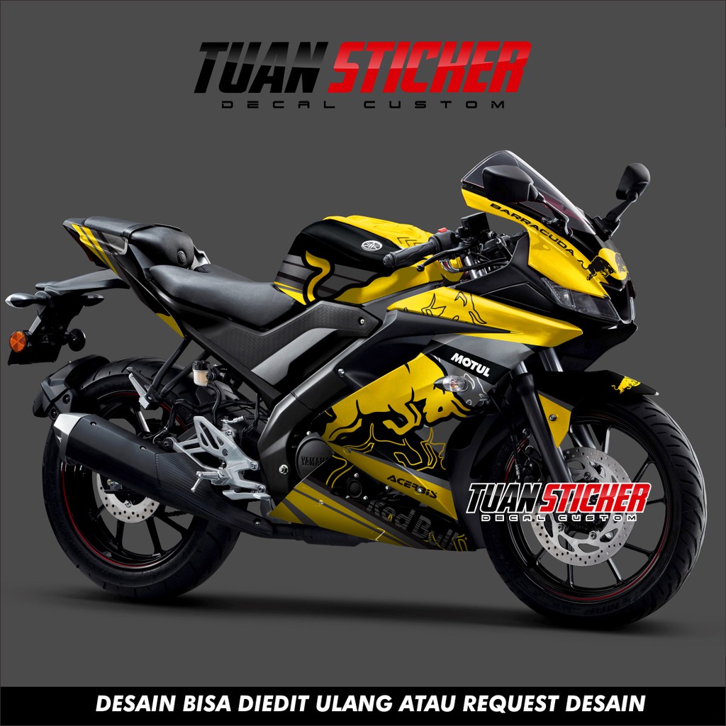 Jual Sticker Striping Decal Yamaha R15 V3, Sticker Decal R15 V3 ...