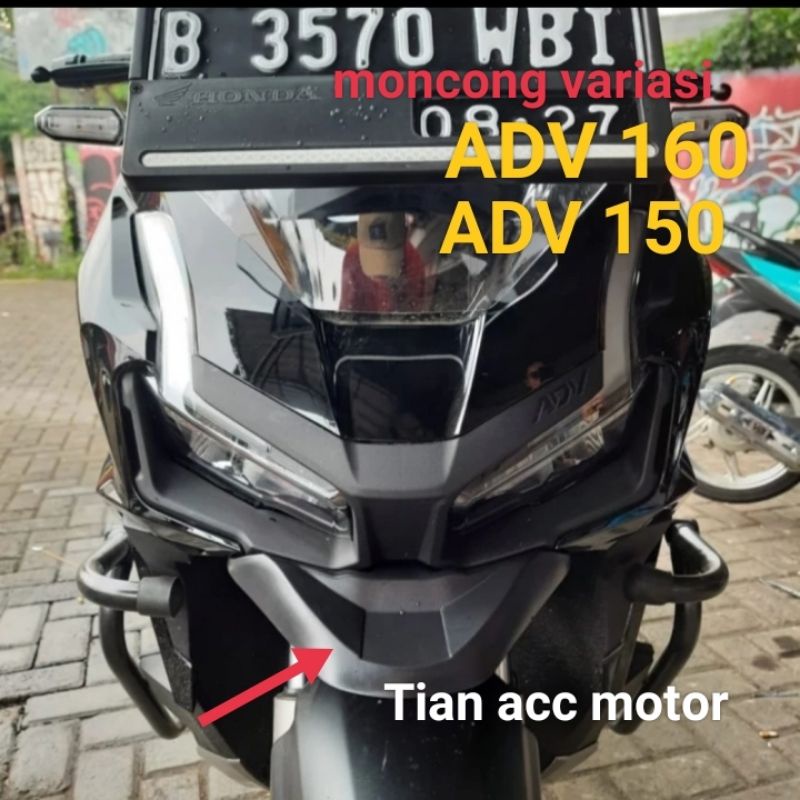 Jual variasi moncong depan Honda ADV 160 ADV 150 winglet ADV 160 ADV ...