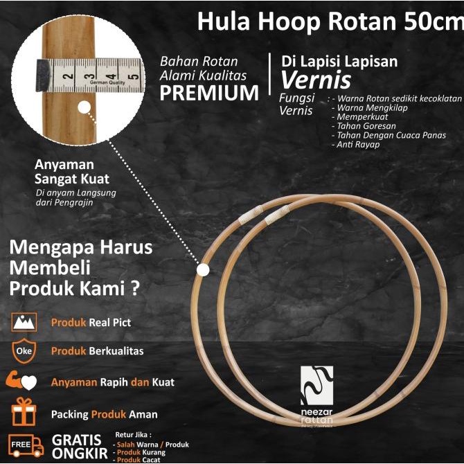 Jual Hula Hoop Rotan 90 cm / Ring Sport | Shopee Indonesia