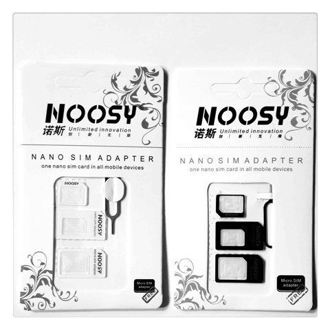 Jual Sim Card Adapter - Noosy Sim Card Adapter 3 in 1 Original Micro ...