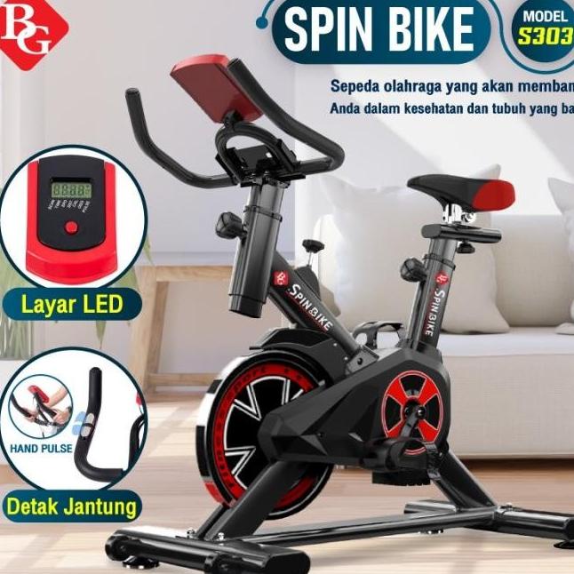 Jual SEPEDA STATIS / SPIN BIKE / SPINING BIKE / SEPEDA KARDIO MODEL ...