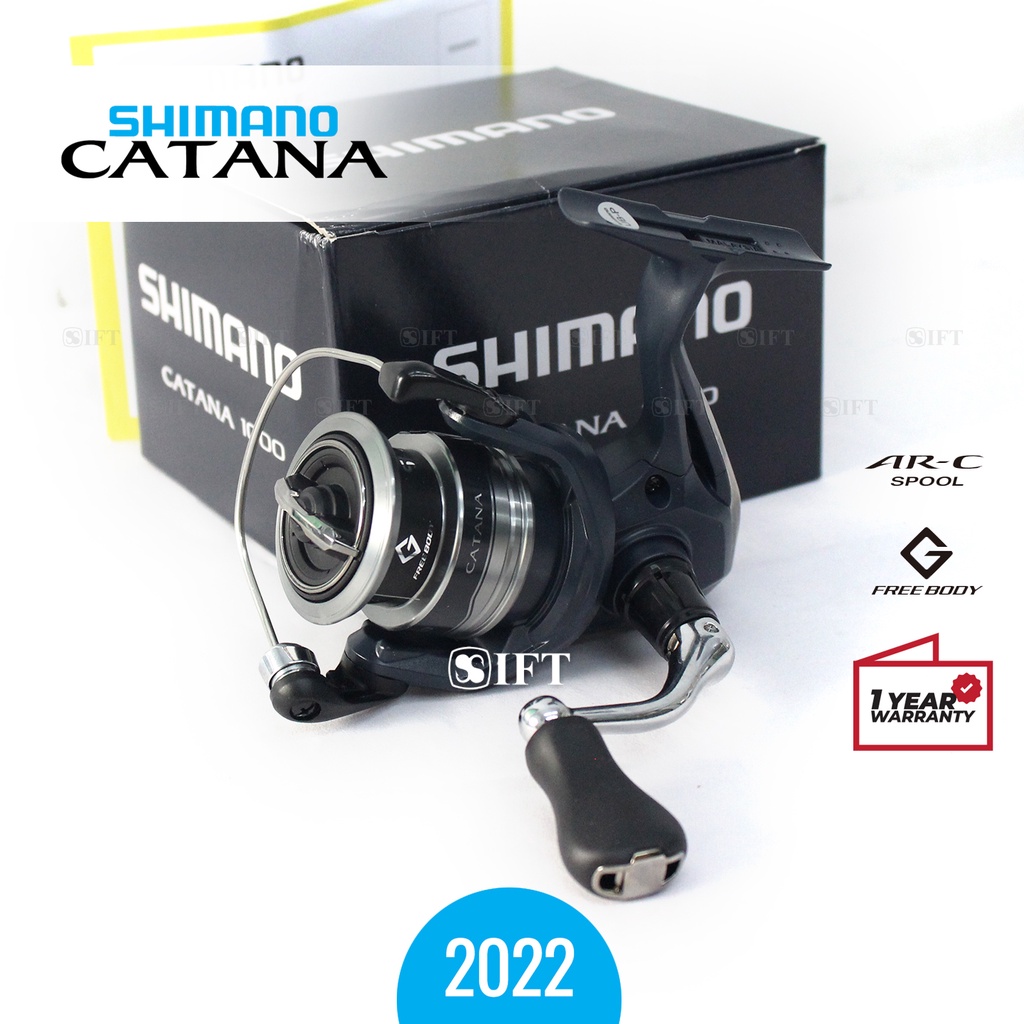 Jual Reel Shimano CATANA FE [2022] 1000 2000 2500 3000 4000 HG XG Pancing Resmi | Shopee Indonesia