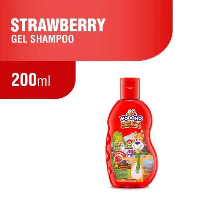 Jual KODOMO SHAMPOO STRAWBERRY 200ml | Shopee Indonesia